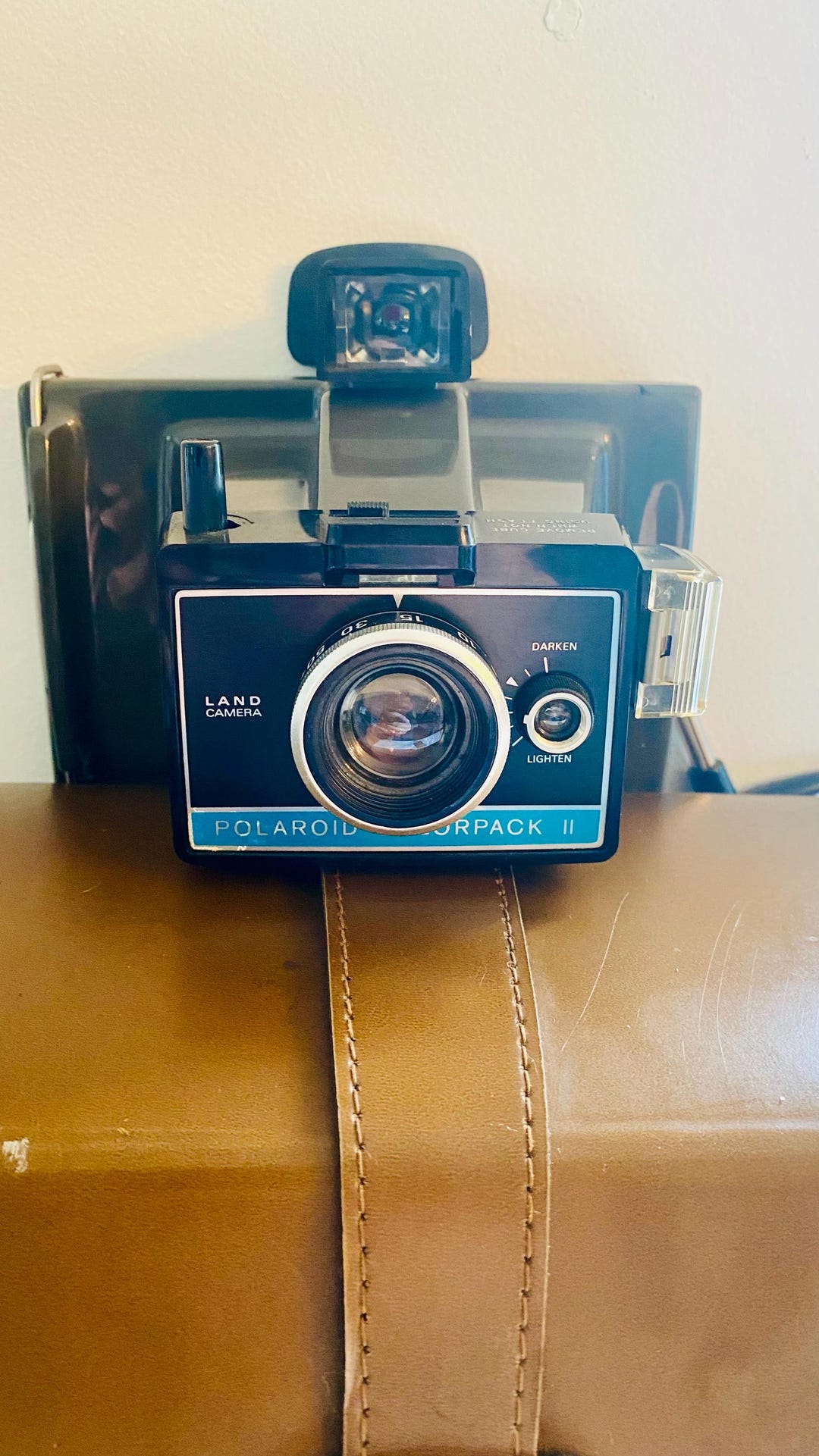 Vintage 1960s Polaroid Colorpack II Land Camera With Case & Magic Cubes ...