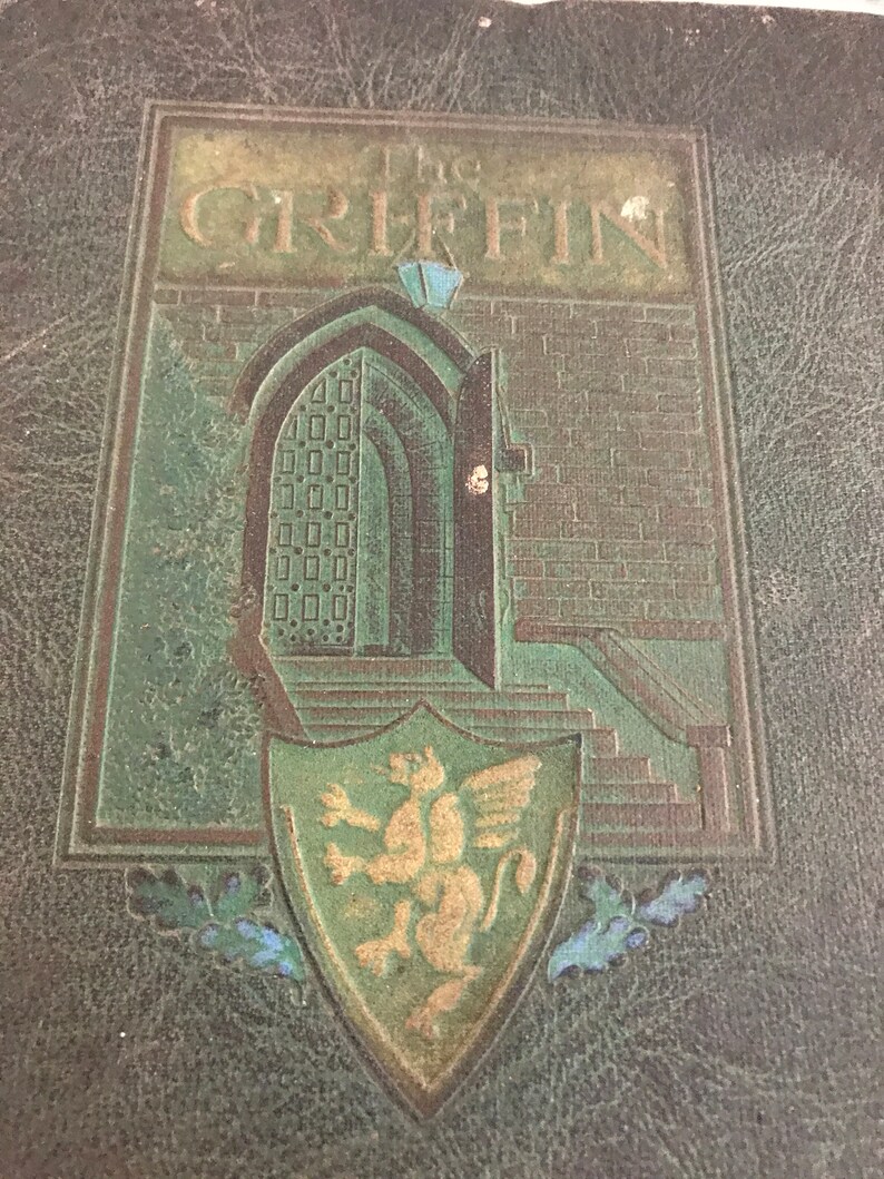 Antique 1925 'the Griffin' College Yearbook Portland - Etsy