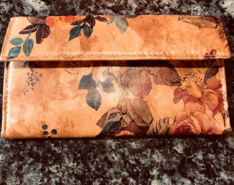 Leather Checkbook Wallet Pattern - Etsy