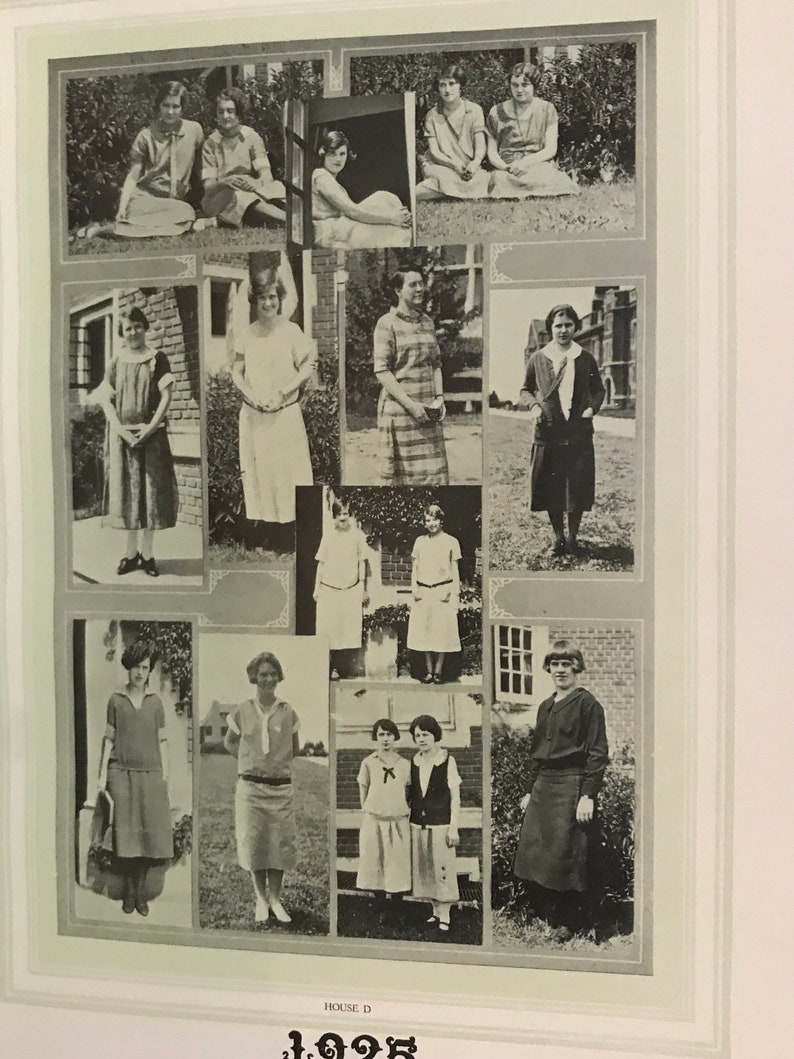 Antique 1925 'the Griffin' College Yearbook Portland - Etsy
