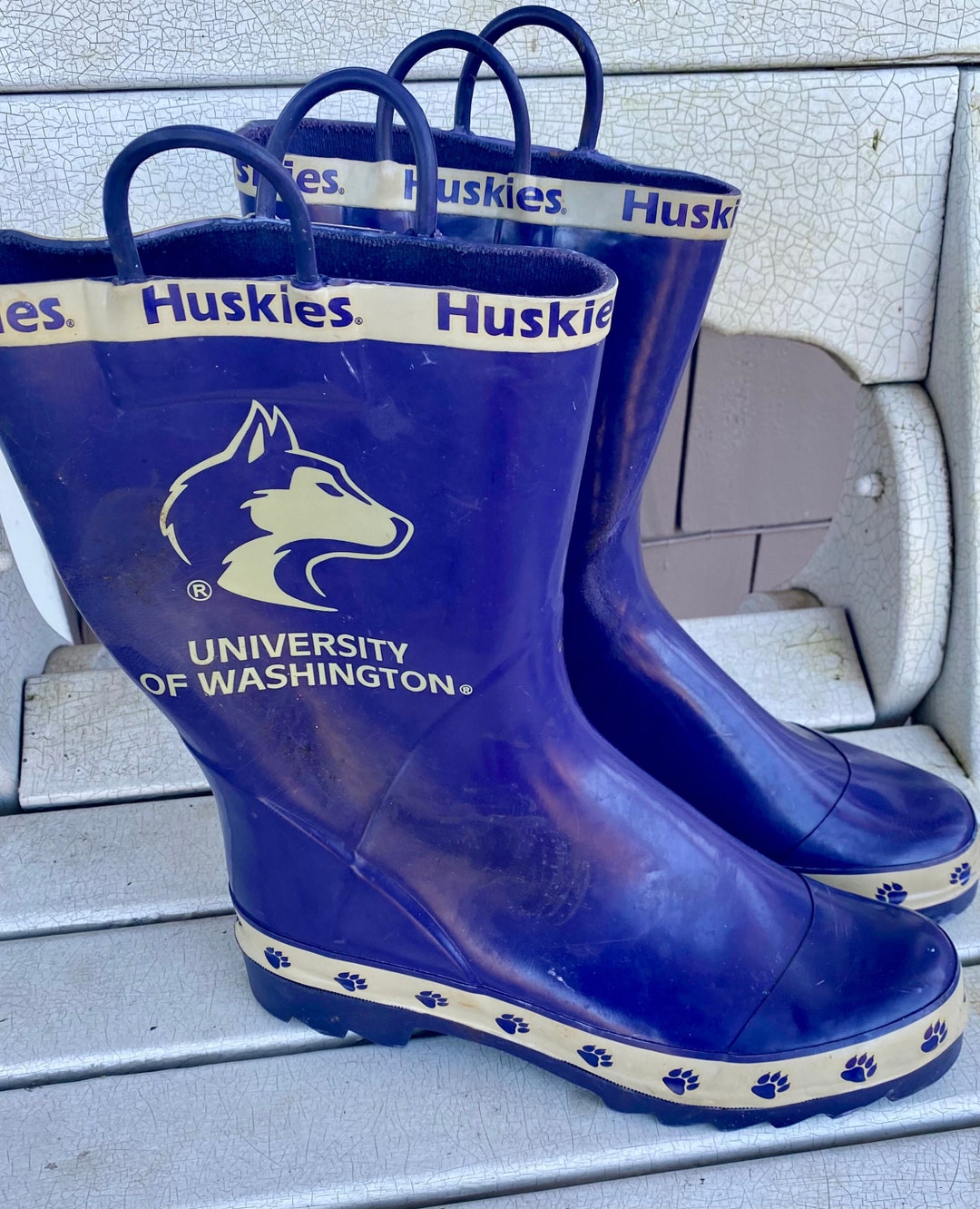 University of Washington Huskies Rubber Boots / Fan Gear Rubber Boots ...