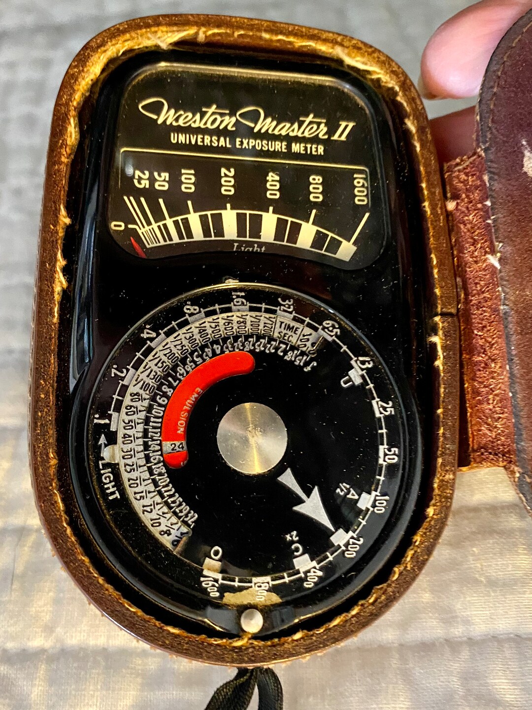 Vintage 'weston Master II Universal Exposure Meter With Leather Case - Etsy