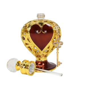 Key to My Heart, Key Charmed, Empty, Perfume Bottle, 12ml - Etsy