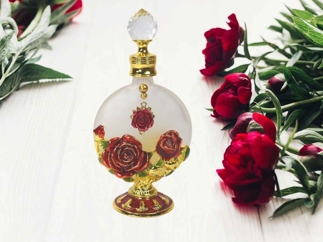 Rose Charmed, Empty Rose Perfume Bottle, 30ml - Etsy