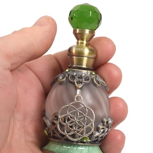 Celtic Design, Empty, Celtic Knot Charmed Perfume Bottle, 15ml - Etsy