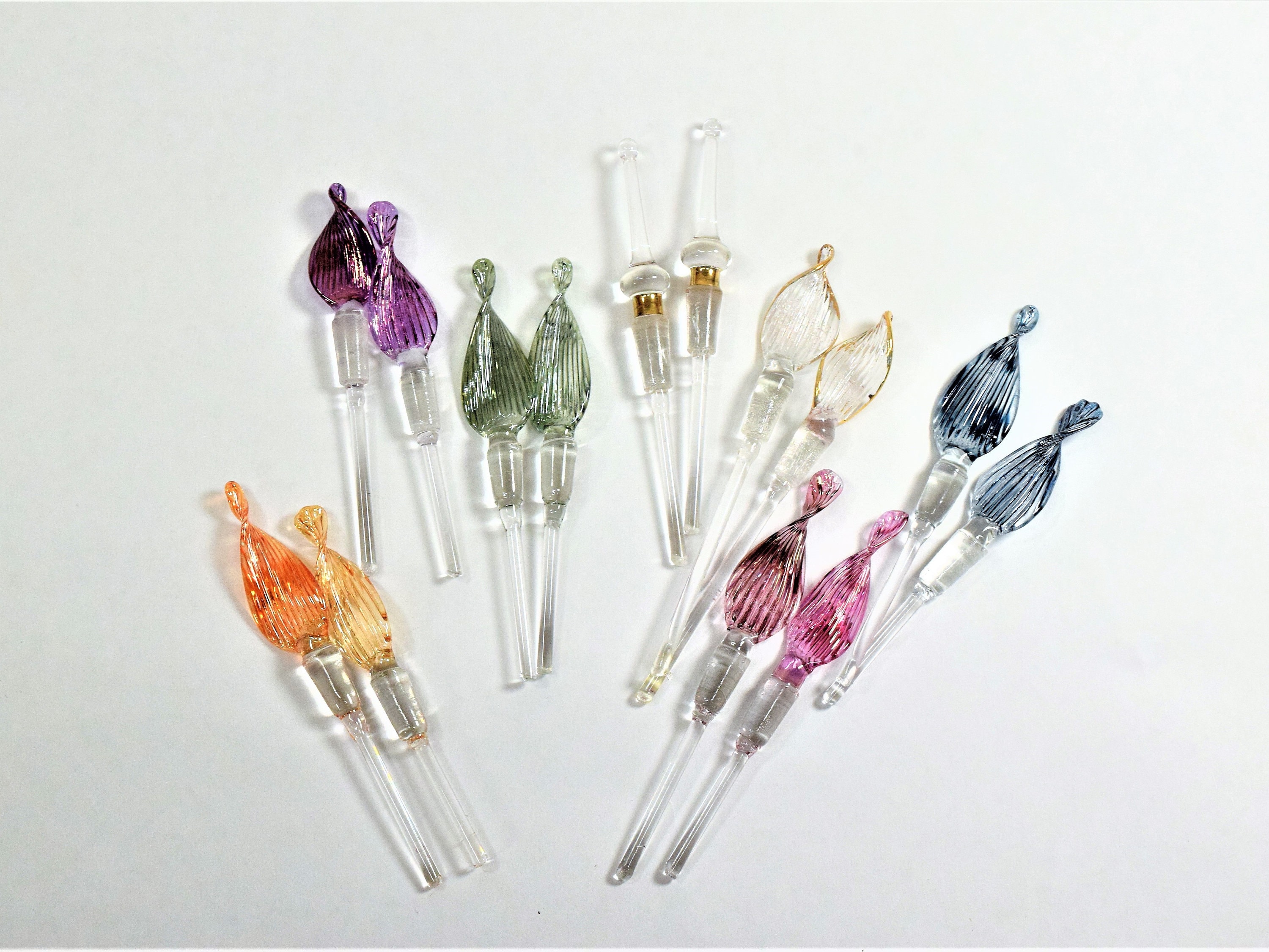 Perfume Applicators, Egyptian Hand-blown Glass, Set of Two - Etsy