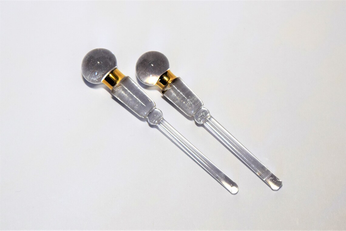 Perfume Applicators Egyptian Hand-blown Glass set of Two - Etsy