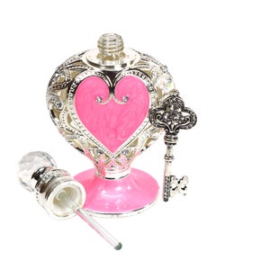 Key to My Heart, Key Charmed, Empty, Perfume Bottle, 12ml - Etsy