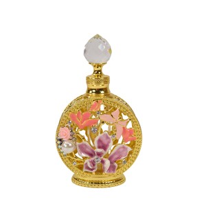 Orchid Flower, Empty, Flower Charmed, Perfume Bottle, 12ml - Etsy