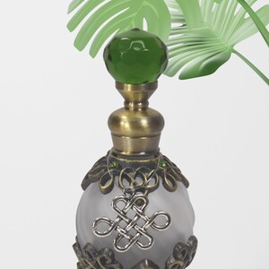 Celtic Design, Empty, Celtic Knot Charmed Perfume Bottle, 15ml - Etsy