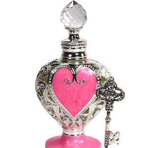 Key to My Heart, Key Charmed, Empty, Perfume Bottle, 12ml - Etsy