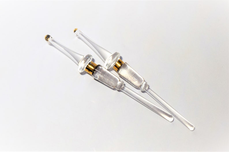 Perfume Applicators Egyptian Hand-blown Glass set of Two - Etsy
