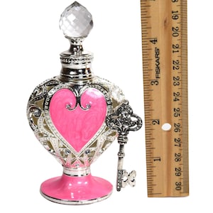 Key to My Heart, Key Charmed, Empty, Perfume Bottle, 12ml - Etsy