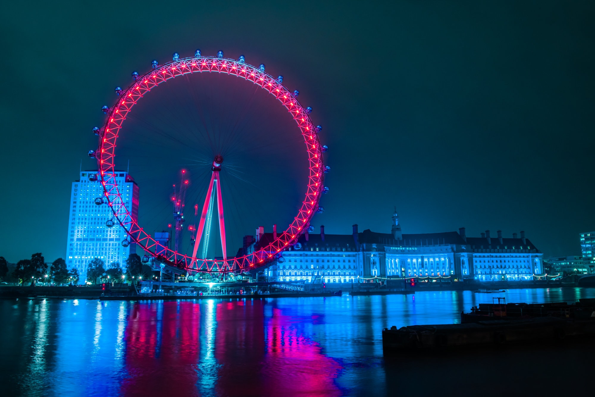 London Eye At Night