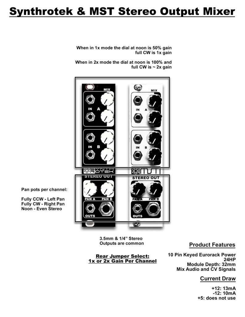 MST Stereo Output Mixer PCB and Panel - Etsy