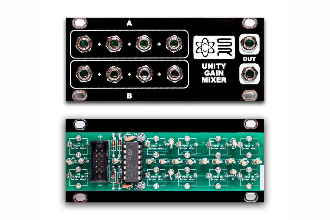 Synthrotek 1U Unity Gain Mixer DIY Kit - Etsy