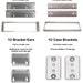 1U Eurorack Case Brackets With Rails Pulplogic Format - Etsy