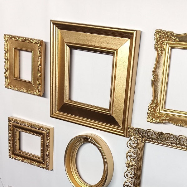 Gold Frame Set - Etsy