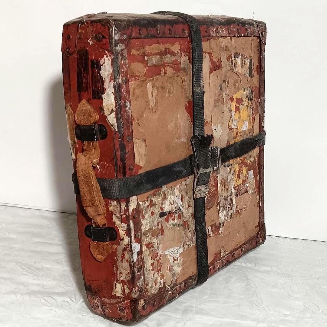 Vintage Film Storage Box Movie Reel Box With Leather Handle - Etsy