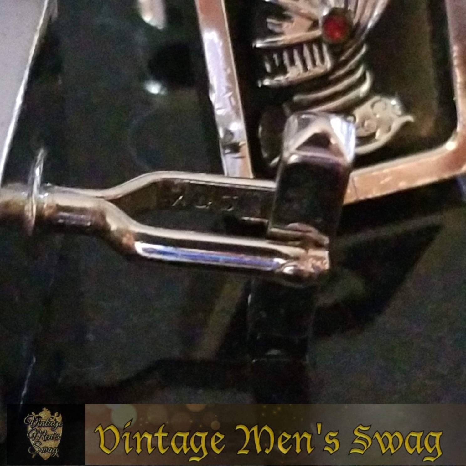 Vintage Cufflink Knight by Swank C.1950s Offered by Vintage Men's Swag ...