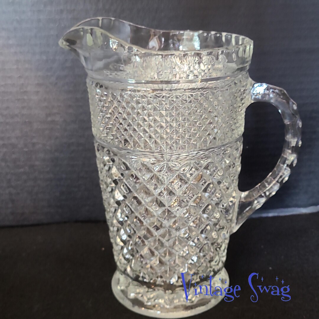 Vintage Anchor Hocking "wexford" Pitcher 4 Available Beautiful! - Etsy