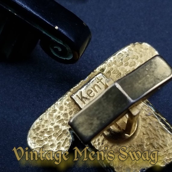 Vintage roman column architectural cufflinks by Kent… - Gem