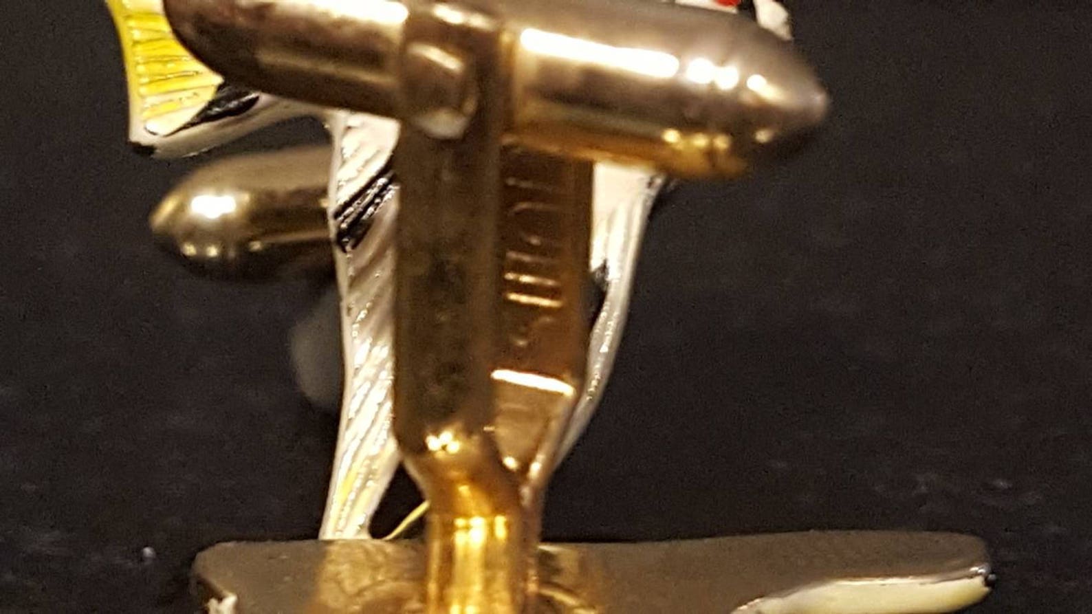Rare and Unique Vintage Cufflinks Swank angel - Etsy