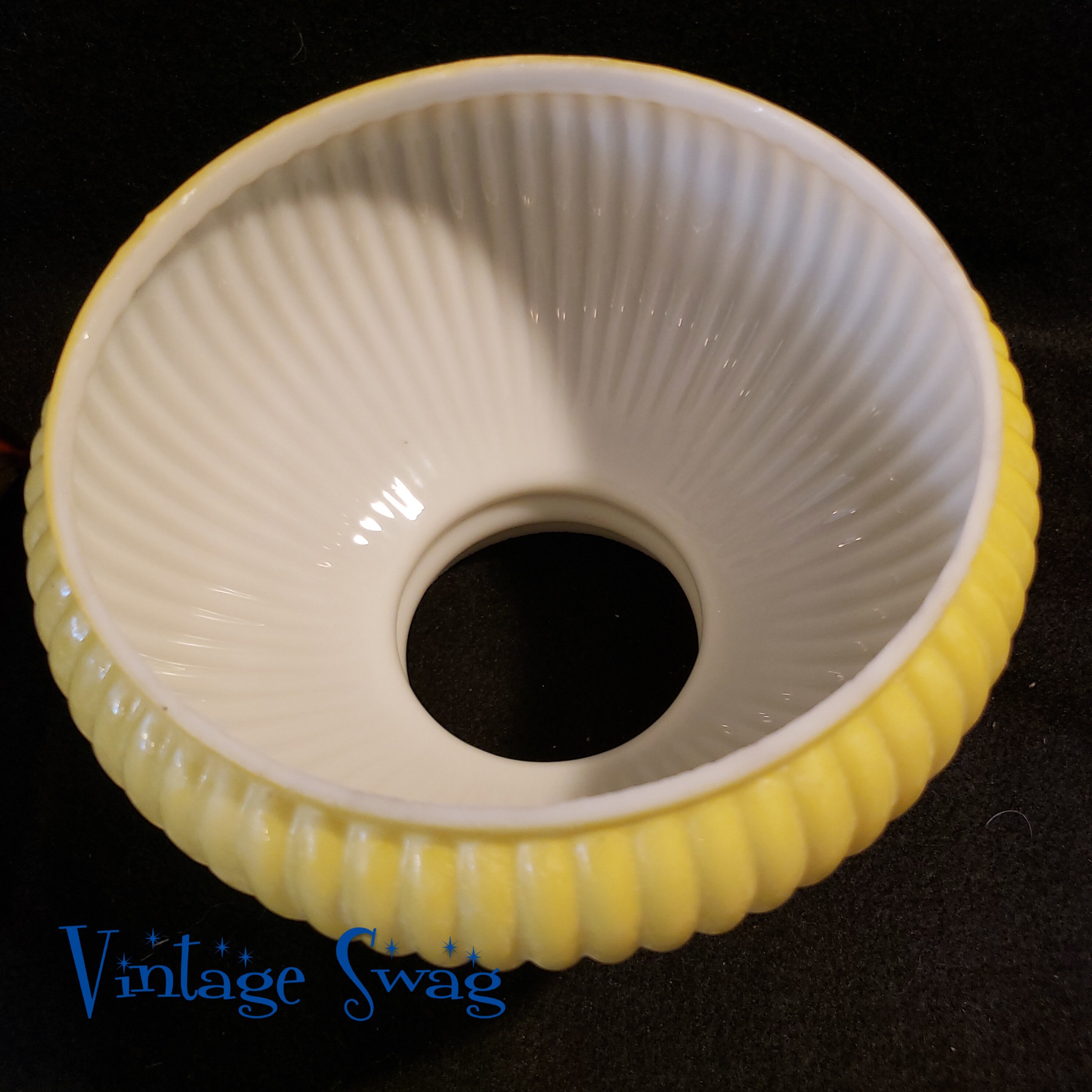 Vintage 7 Wide Yellow Student Lamp Shade Offered by - Etsy