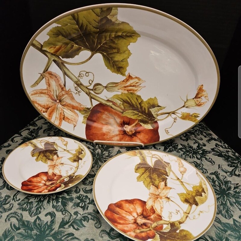 Fall Dinner Plates - Etsy