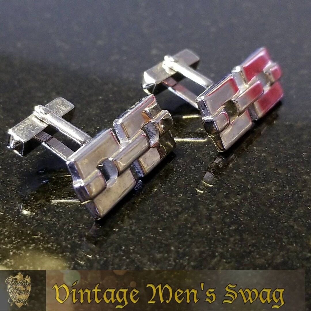 Vintage Cufflinks Swank Chain Links Offered by Vintage Men's Swag Ada ...