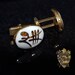 Victoria Flemming Hand-painted Vintage Cufflinks Rare and Collectable ...