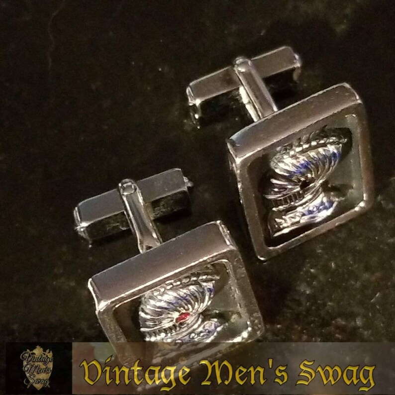 Vintage Cufflink Knight by Swank C.1950s Offered by Vintage - Etsy