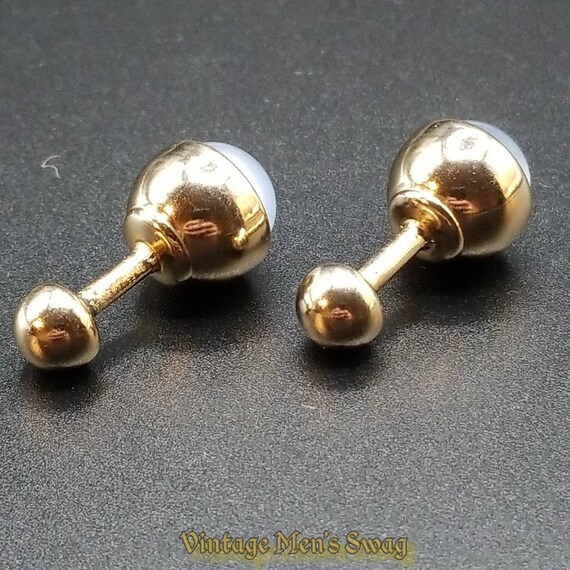 Rare, versatile, and elegant Vintage cufflinks Change… - Gem