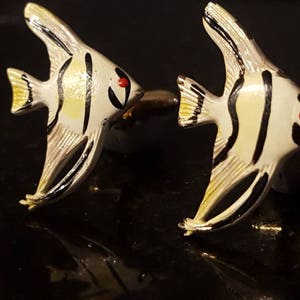 Rare and Unique Vintage Cufflinks Swank angel - Etsy