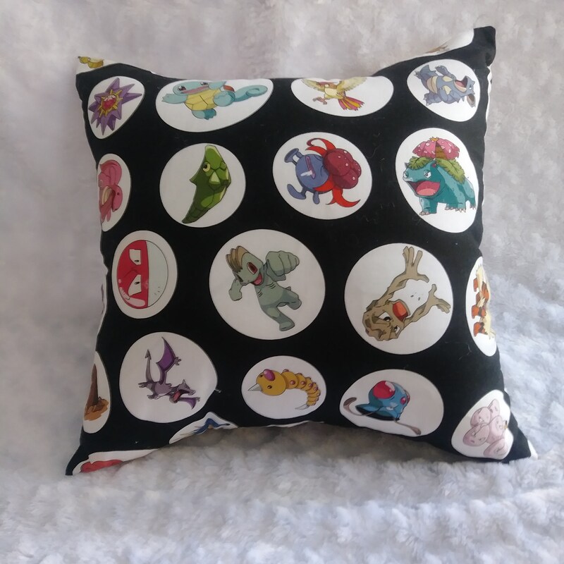 Pokemons Pillow - Etsy