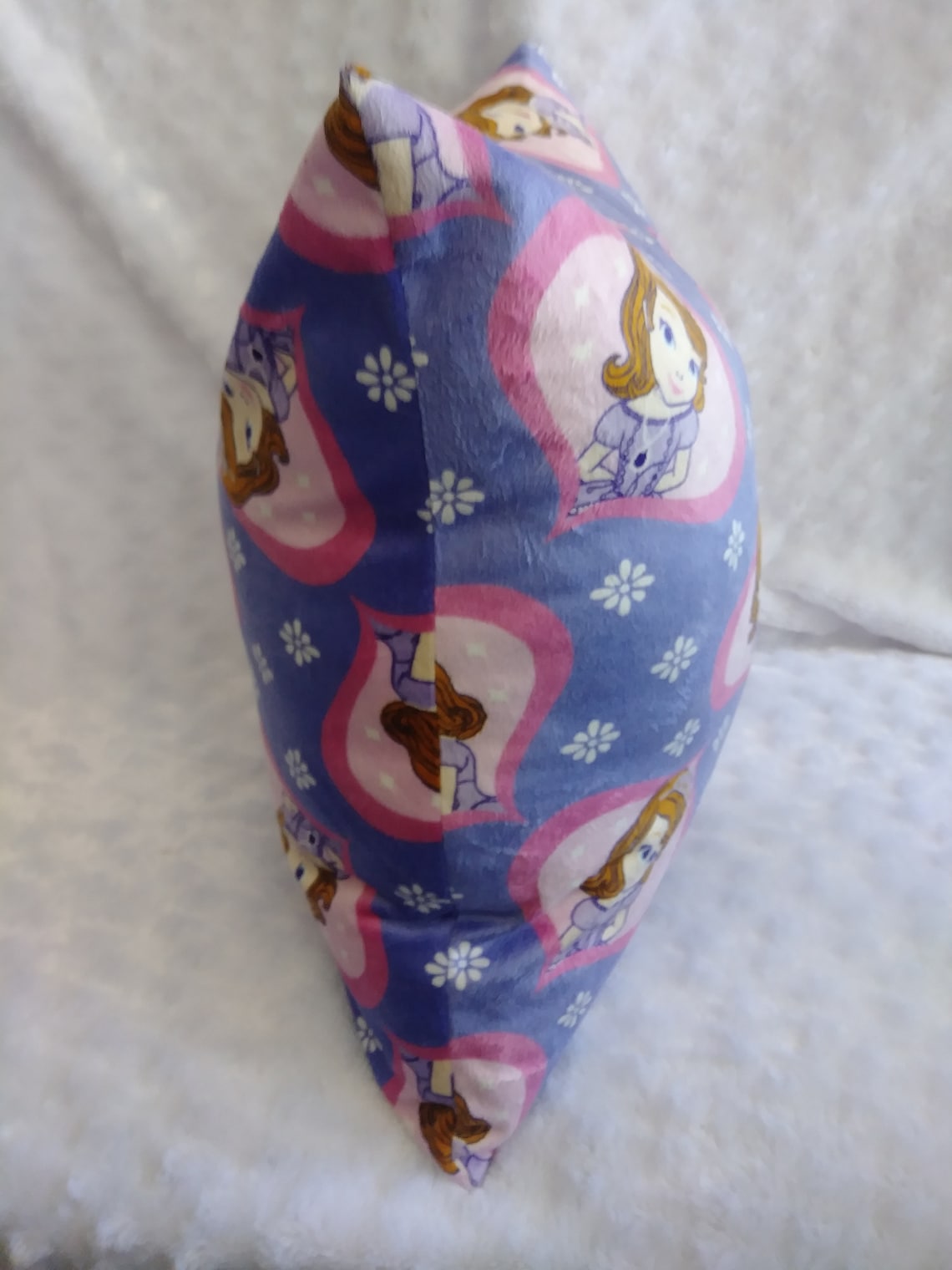Sofia the First Pillow / Pillow Disney Pink Polyester Velvet - Etsy UK