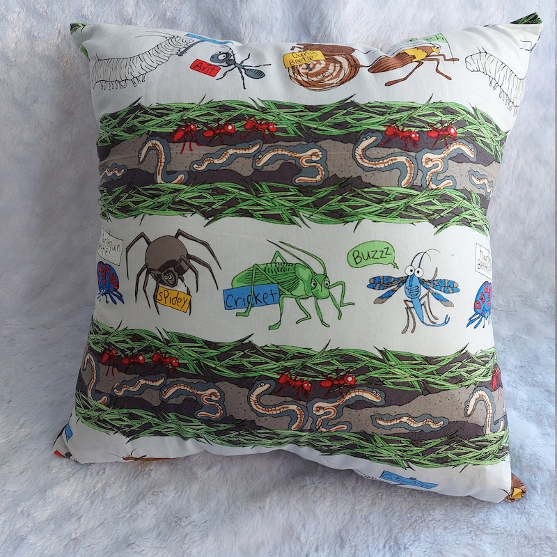 Insect Pillow - Etsy