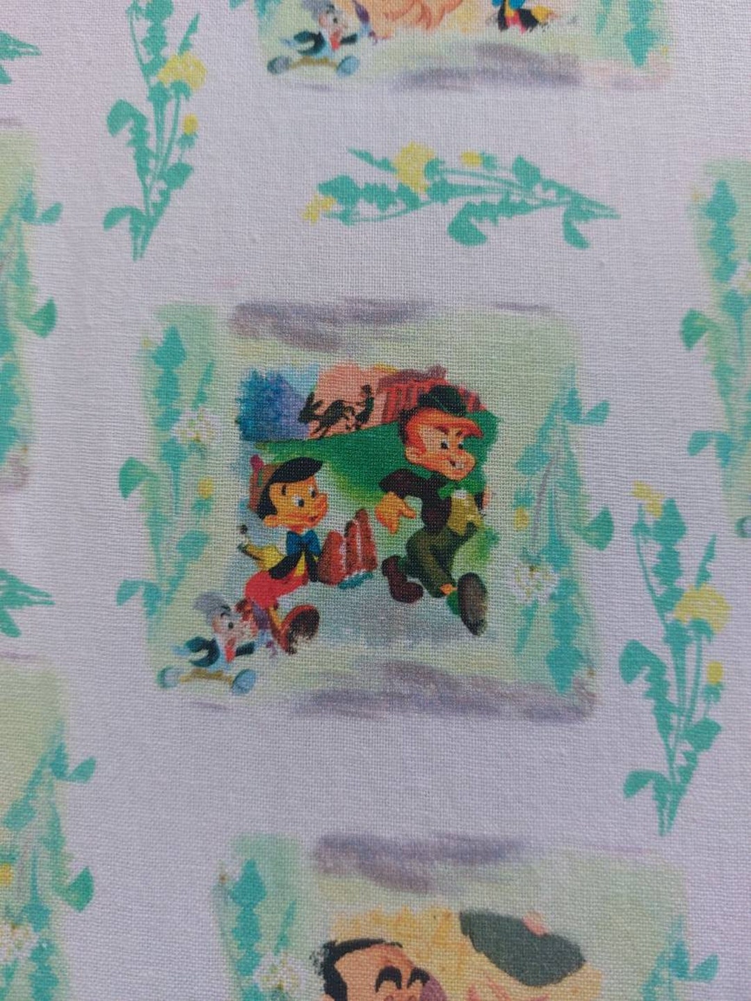 Pinocchio Fitted Crib Sheet: Fairytale Infant Bedding - Etsy