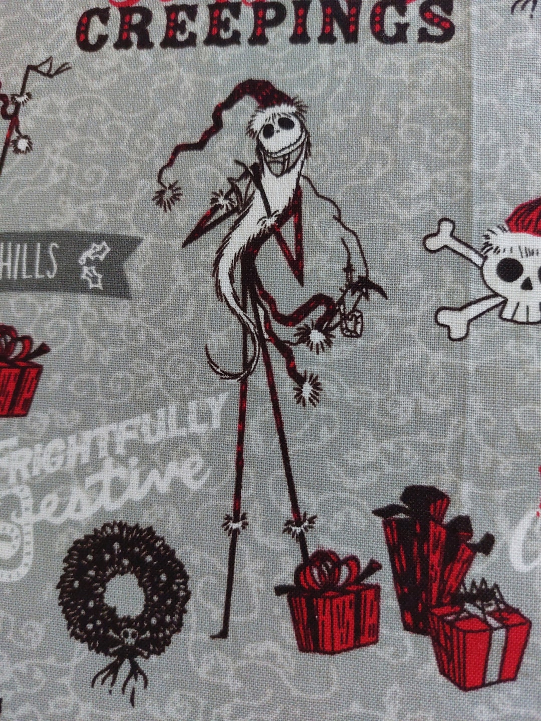 Nightmare Before Christmas Crib Sheet /jack the Pumpkin King Horror ...
