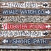 Bar Harbor Maine Wood Signs Nautical Beach House Decor - Etsy