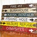 Rustic National Park Sign Set Camping Decor Log Cabin Wall Art ...