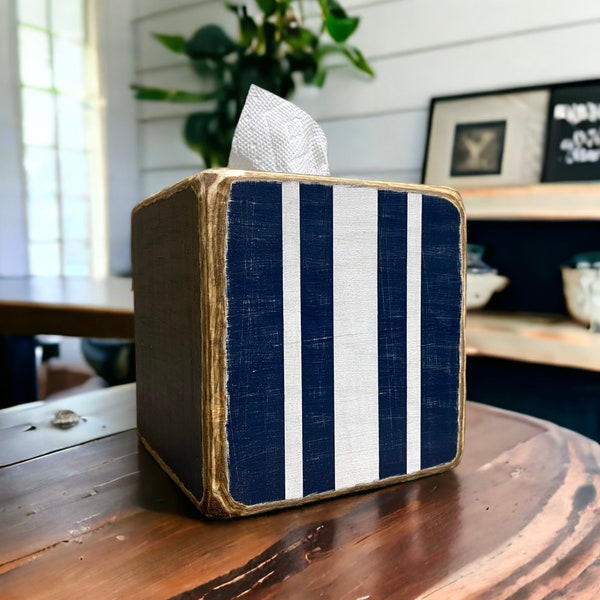 Farmhouse Tissue Box - Etsy