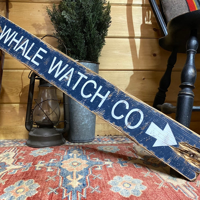 Whale Sign - Etsy