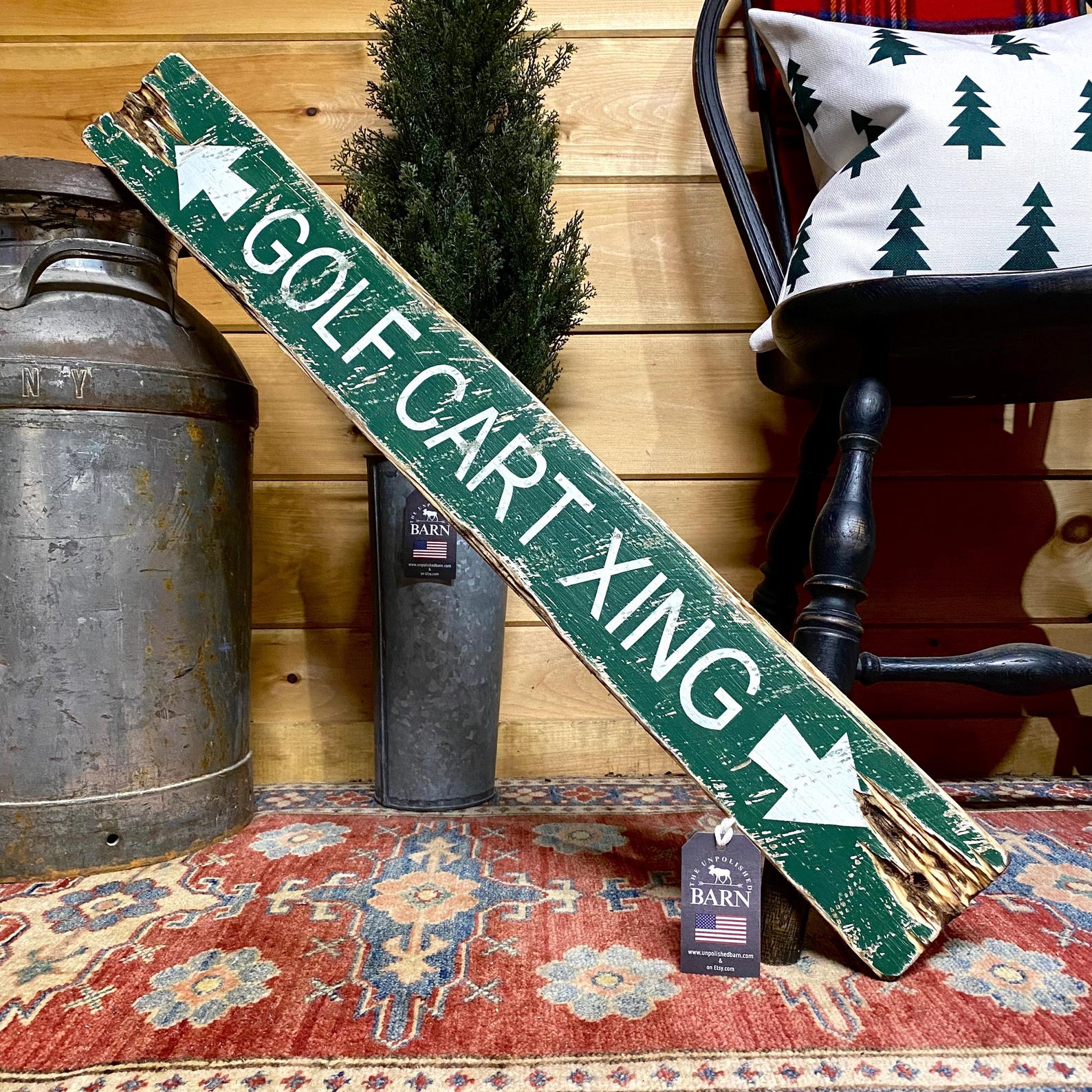 Golf Cart Crossing Sign - Etsy