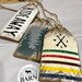 Log Cabin Decor Rustic Cabin Signs Hideaway Wood Tags - Etsy