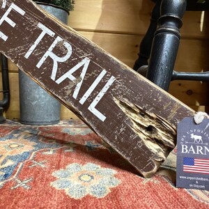 Precipice Trail Acadia National Park Sign, Rustic Maine Hiking Decor - Etsy
