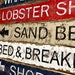 Bar Harbor Maine Wood Signs, Nautical Coastal Home Decor, Rustic ...