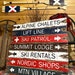 Ski Resort Wood Signs, Distressed Ski Patrol , Rustic Ski Rentals, Lift ...