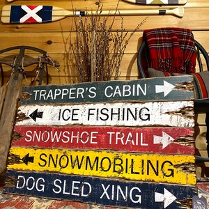 Trappers Cabin Hunting Wood Sign, Rustic Log Cabin Decor - Etsy