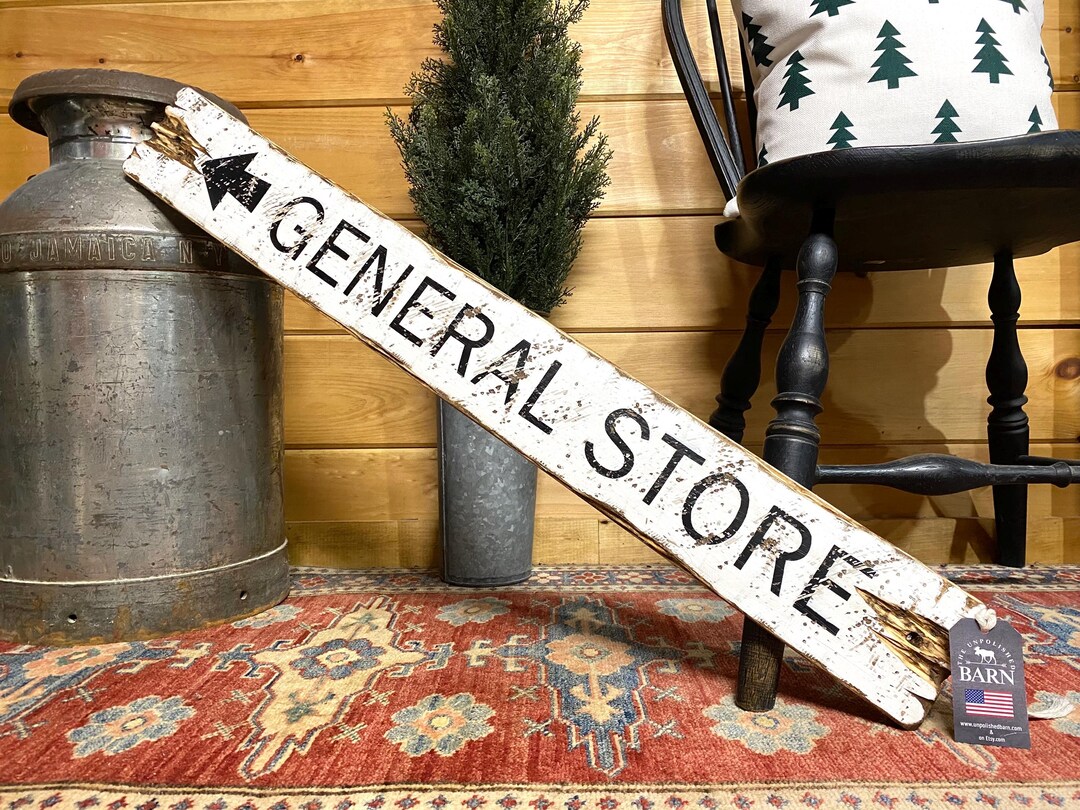 General Store Wood Sign | Farmhouse Kitchen, Country Kitchen ...
